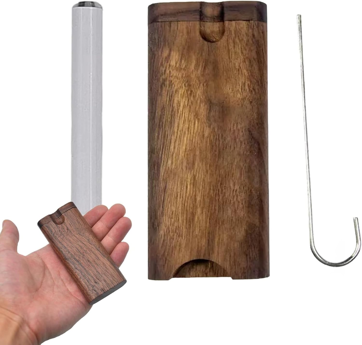 Amazon.com: JubilantJive One Hitter Storage Box, Vintage Wooden Storage ...