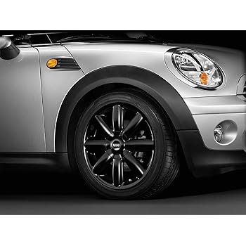 MINI Genuine 17" Light Alloy Wheel 5-Star Double Spoke R124 Black ...
