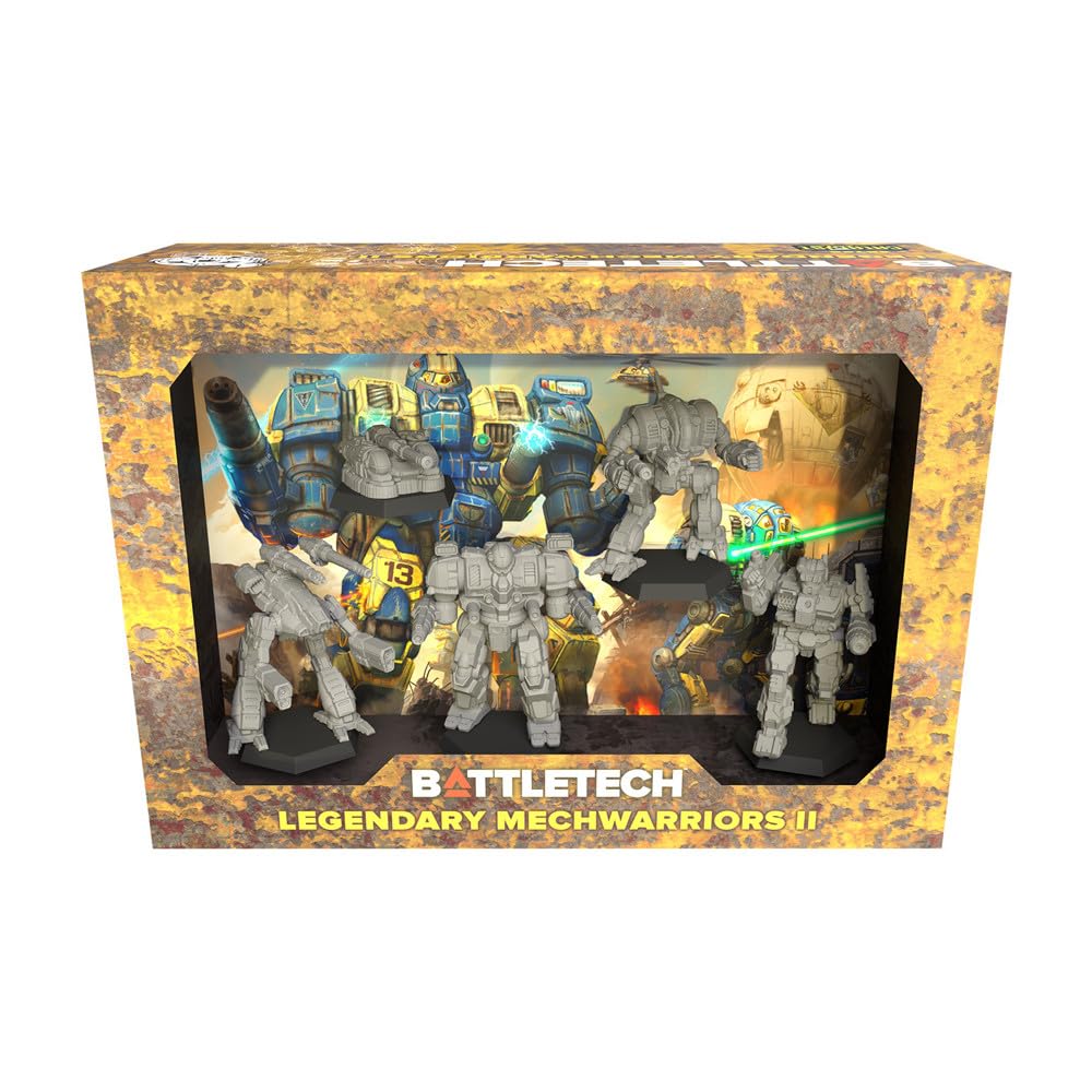 Amazon.com: Battletech Board Game: Battletech Mechwarriors Pack II ...