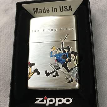 Amazon.co.jp: ZIPPO Lupin III 4 Side Chase Zippo Collection : Clothing ...