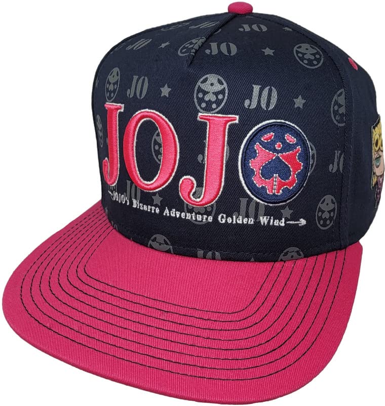 Snapklik.com : JoJos Bizarre Adventure Adult Anime Snapback Flat Bill ...