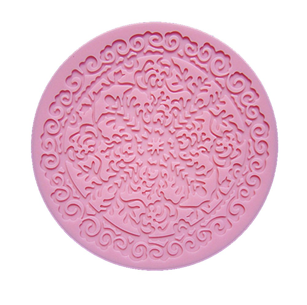 Amazon.com: Longzand Molds DIY Cake Decorating Mold with Silicone Lace ...