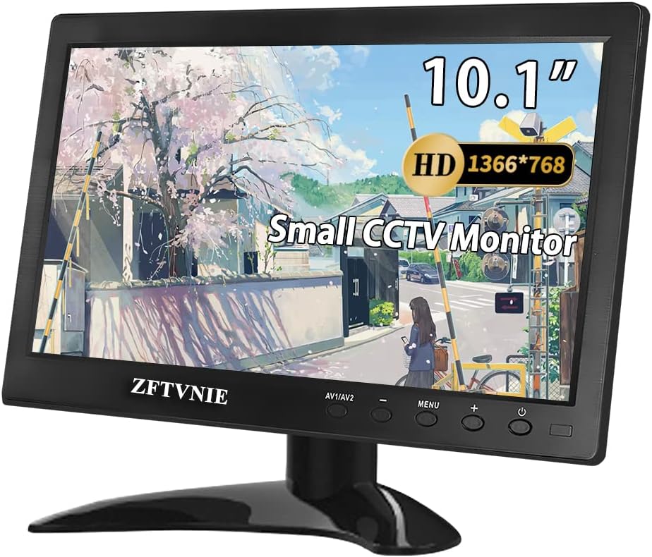 Amazon.com: ZFTVNIE 10.1" Small HDMI Monitor 1366 x 768P Mini Monitor ...