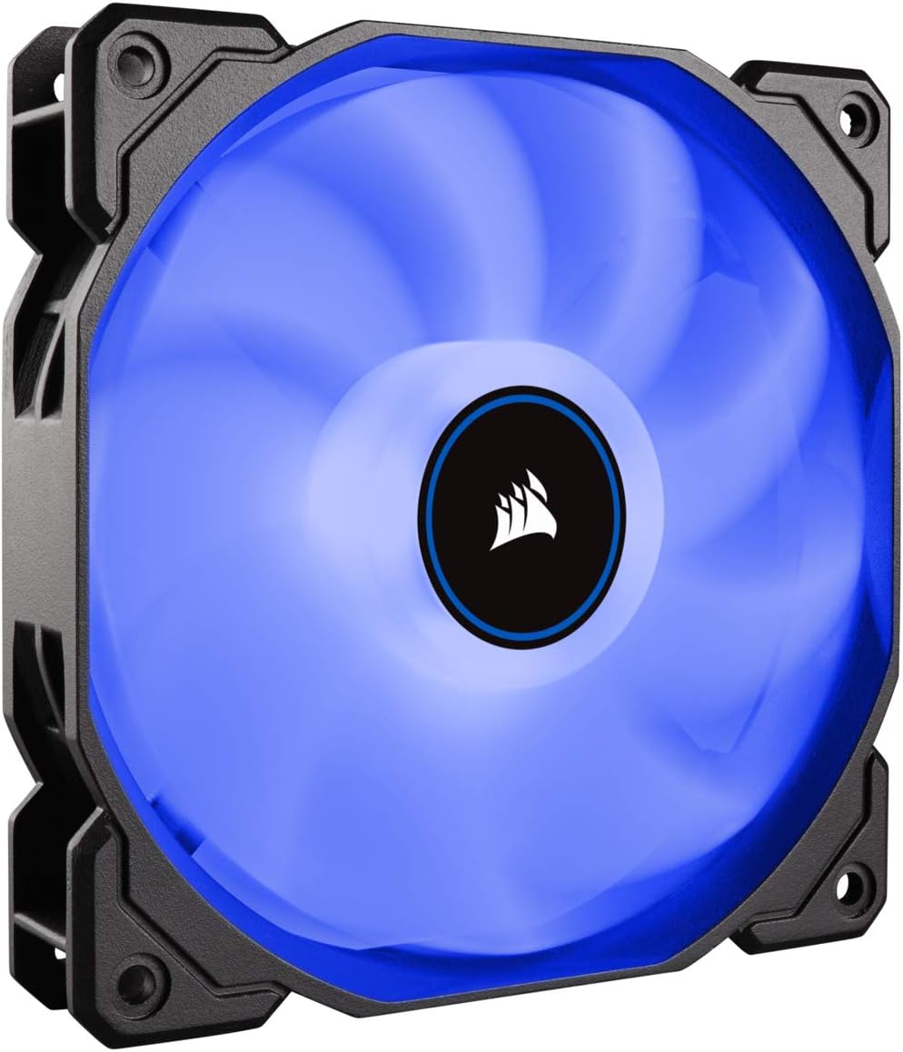 Corsair AF120 LED Low Noise Cooling Fan Single Pack - Blue Cooling CO ...
