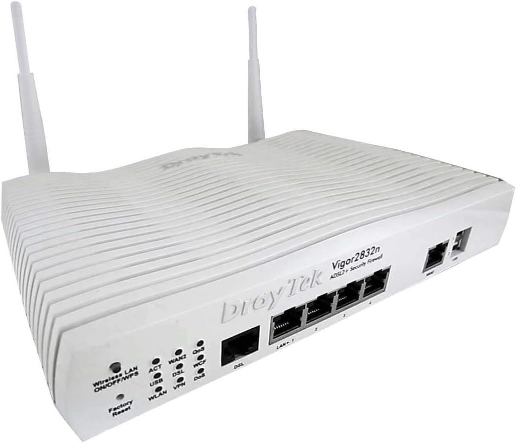 DrayTek Vigor 2832n Wireless Router (802.11n) : Amazon.co.uk: Computers ...