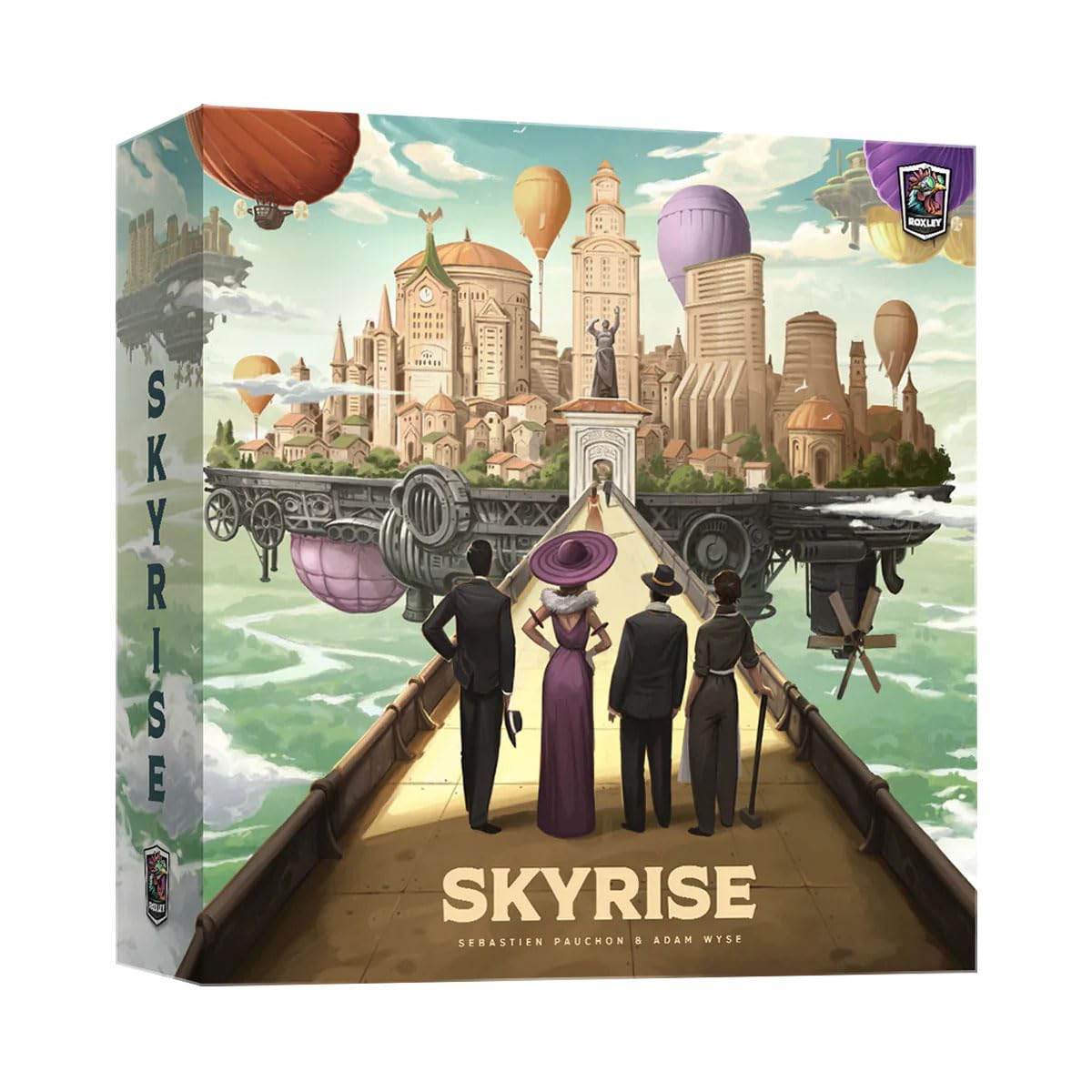 Amazon.com: Skyrise, Strategy Board Game, for 2 to 4 Players and Ages ...