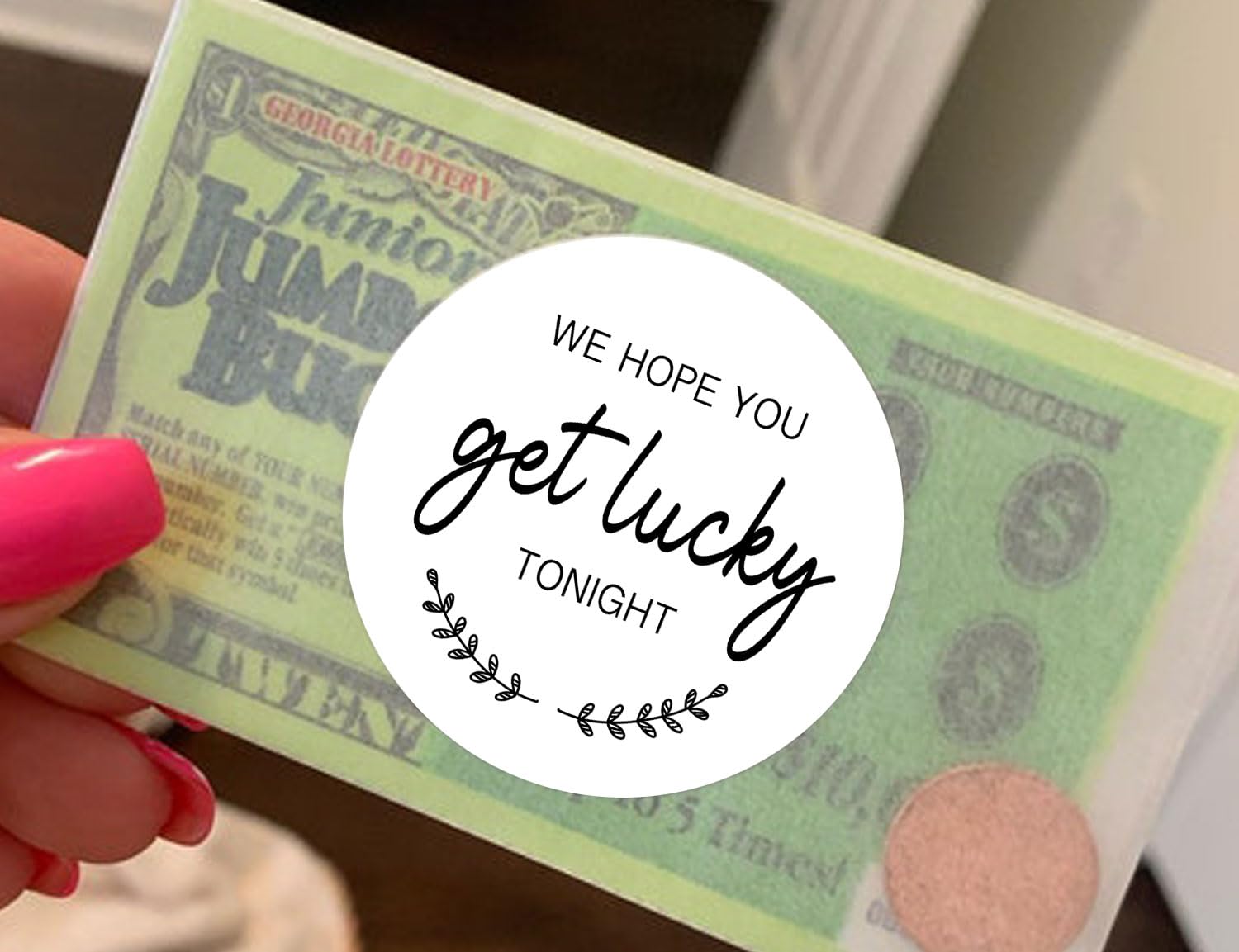 Amazon.com: 120pcs Wedding Lotto Ticket Stickers - Enhance Your Big Day ...