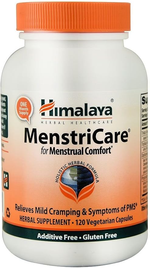 Amazon.com: Himalaya Healthcare Menstricare Menstrual Comfort 120 Vcaps ...
