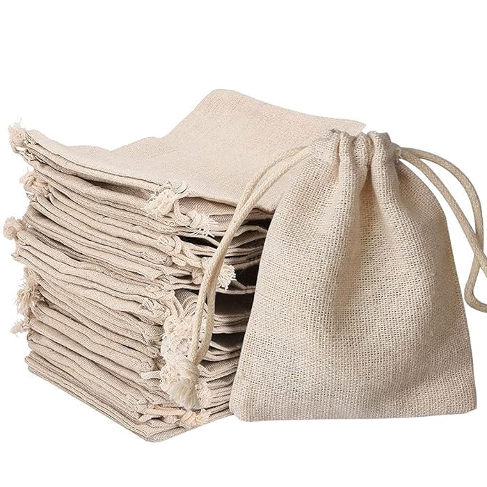 Deera Jute Drawstring Gift Bag | Jute Plain Pouch | Gift Pouches 13Cm X ...