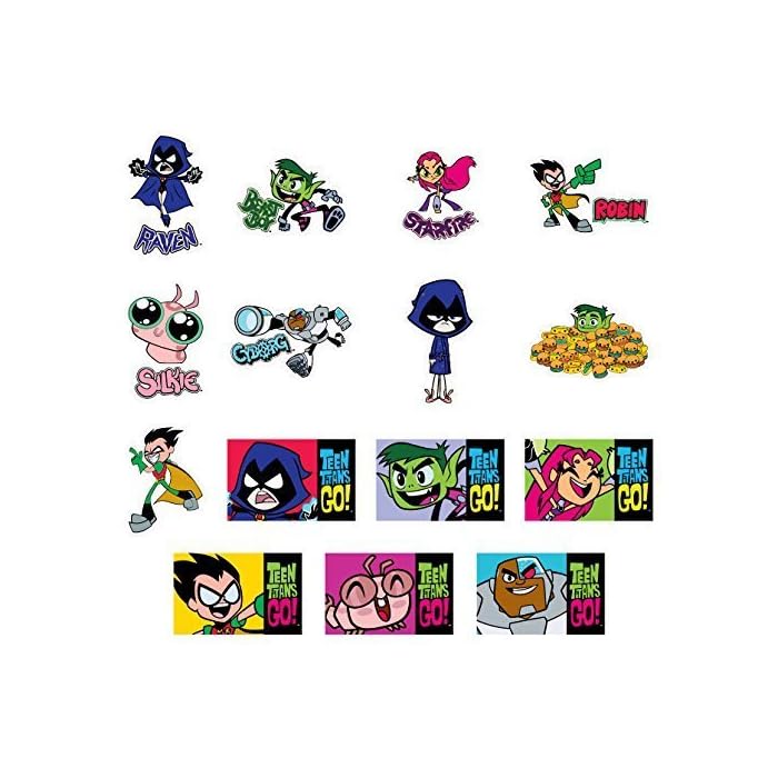 Buy Teen Titans Go! Stickers Set of 15 ( Raven and her demon form ...