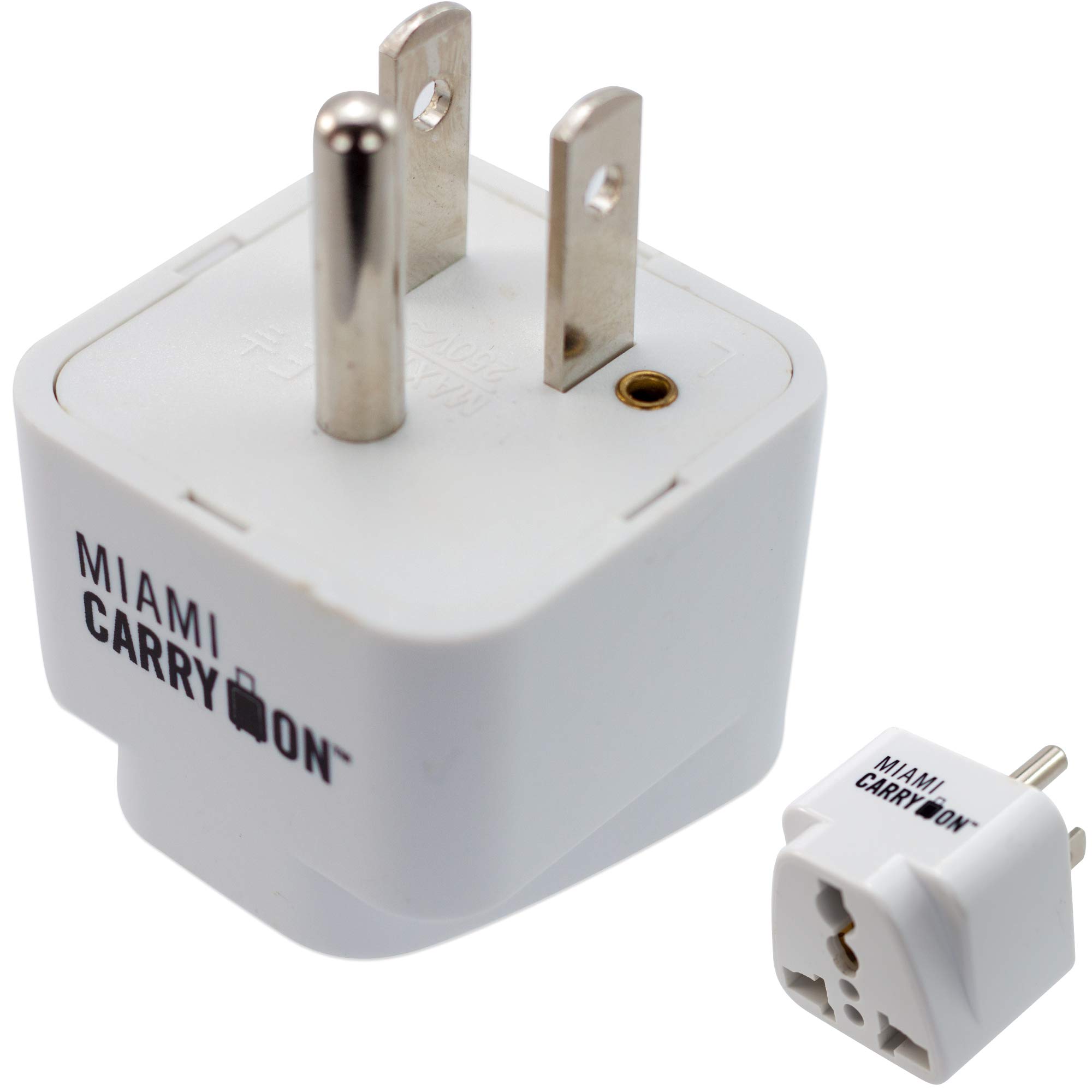 Amazon.com: Naftali Inc. TLK303WH Miami Carry-on Universal Travel ...