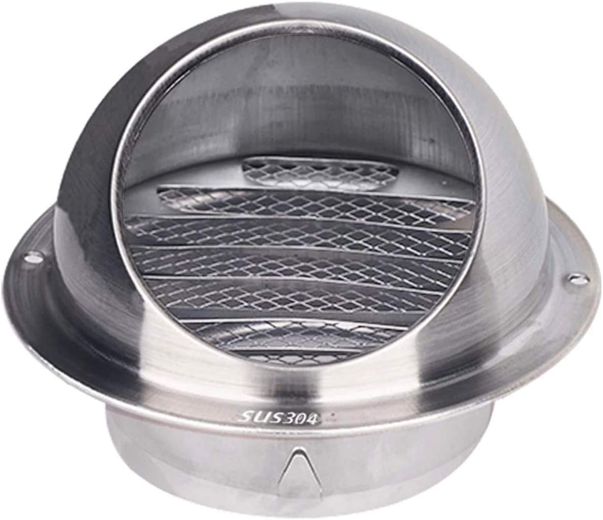 Vent Cowl Cap, Stainless Steel Waterproof Round Air Vent Cowl Cap Roof ...