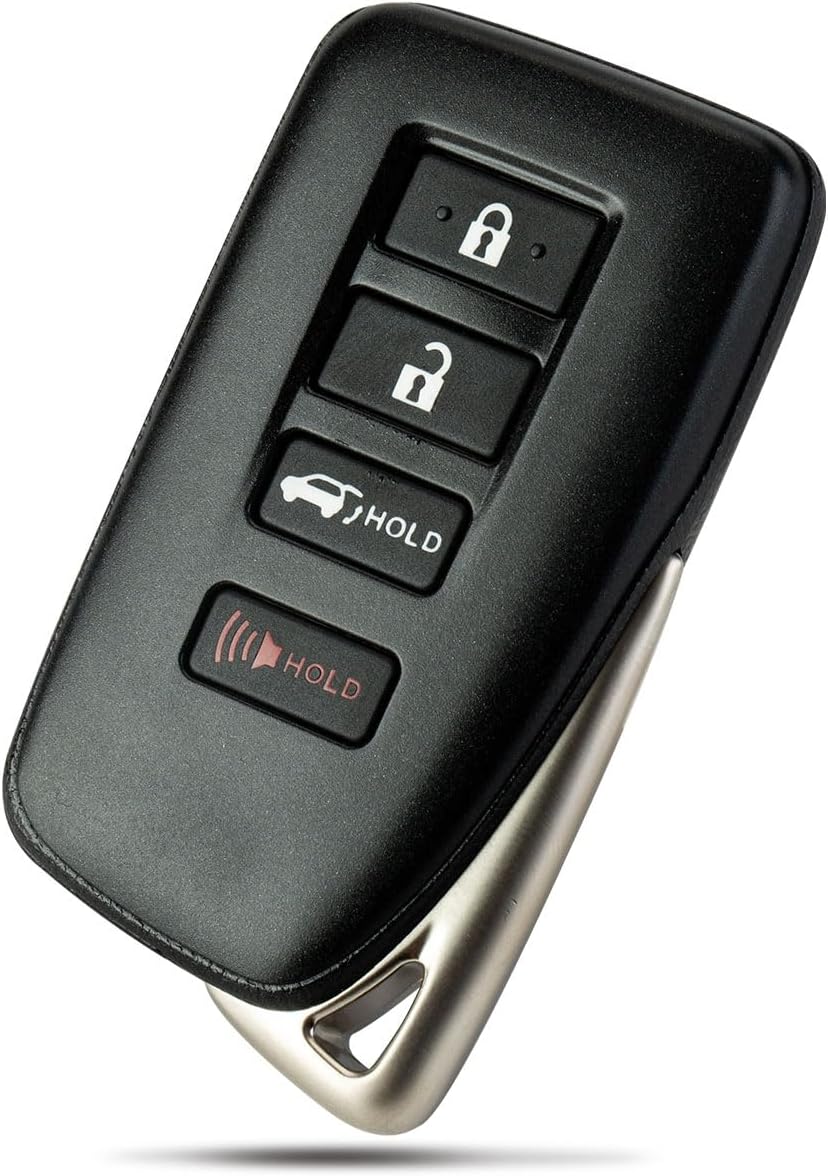 Amazon.com: OEM Electronic 4-Button Smart Key Fob Remote Compatible ...