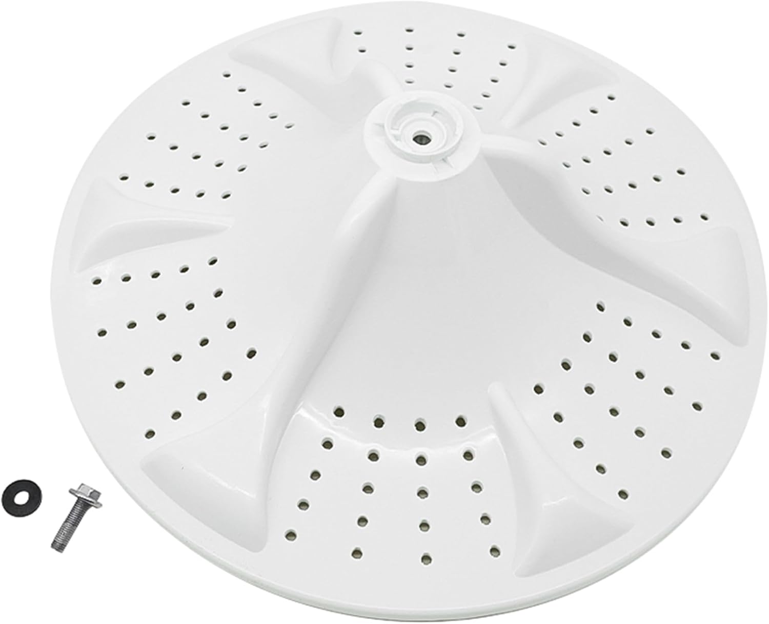 Amazon.com: Cosamatcozon Upgraded Washer Washplate Impeller (White ...