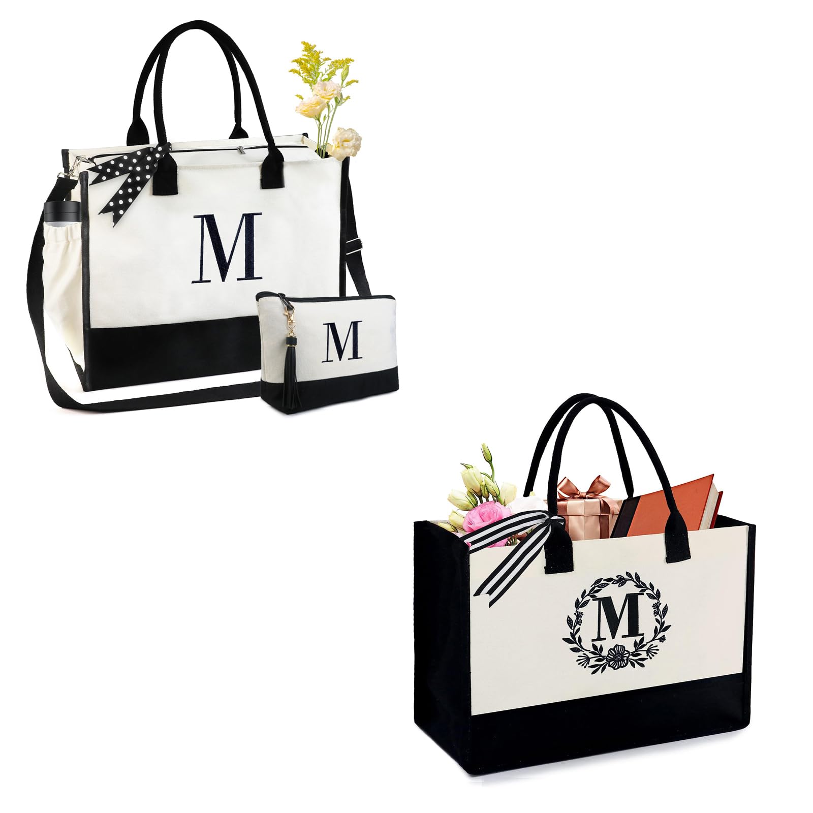 Amazon.com: BeeGreen Personalized-Tote-Bag-for-Women-Friends ...