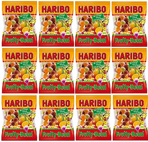 12 Tüten Haribo Fruity Bussi a 200g (12x200g) : Amazon.de: Lebensmittel ...