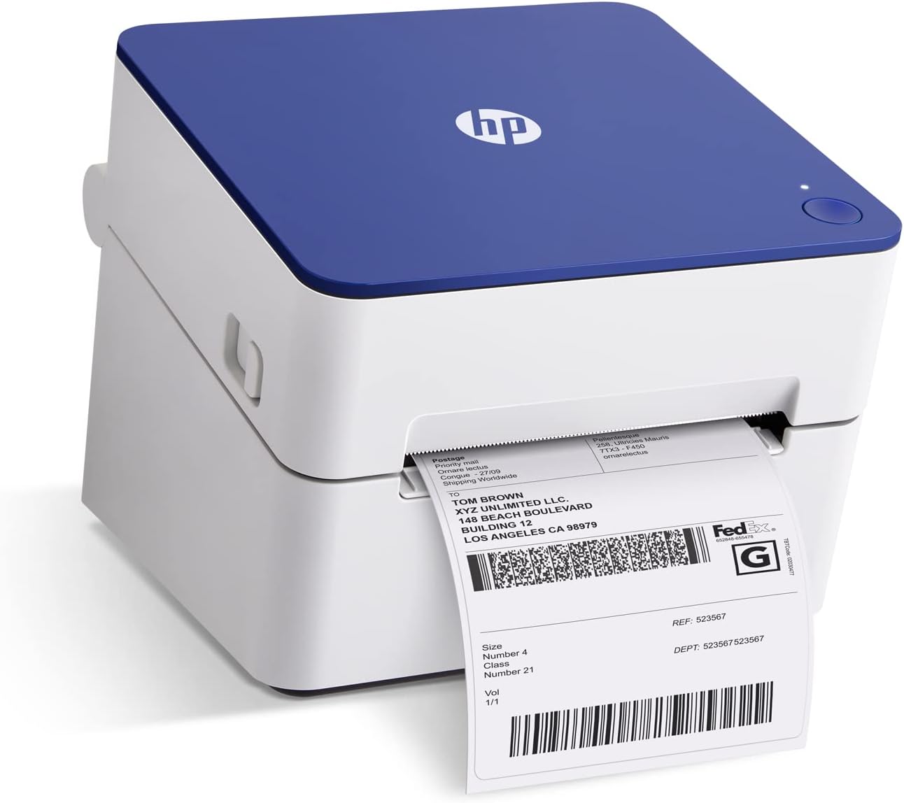 Amazon.com : HP Shipping Label Printer 4x6 Commercial Grade Direct ...