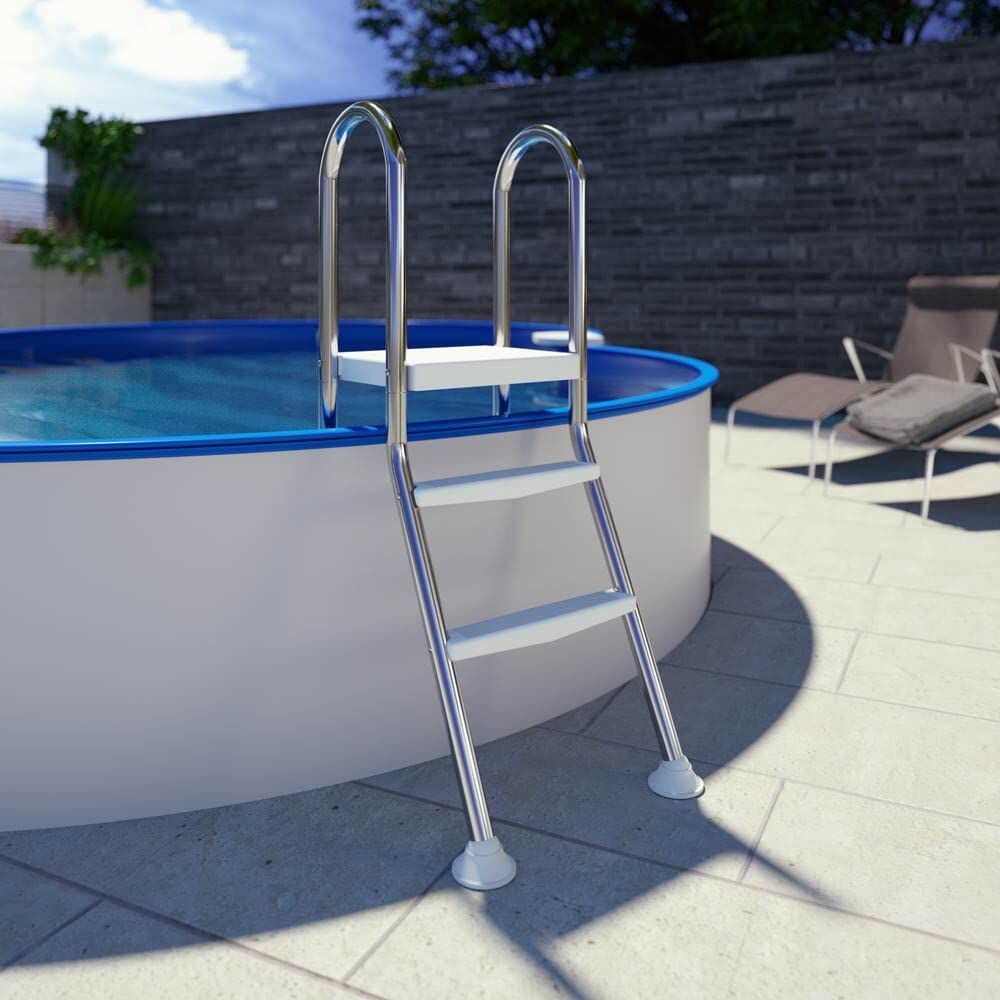 Recessed Ladder Dimension Plunge Pool Swimming Pool Steps And Hand