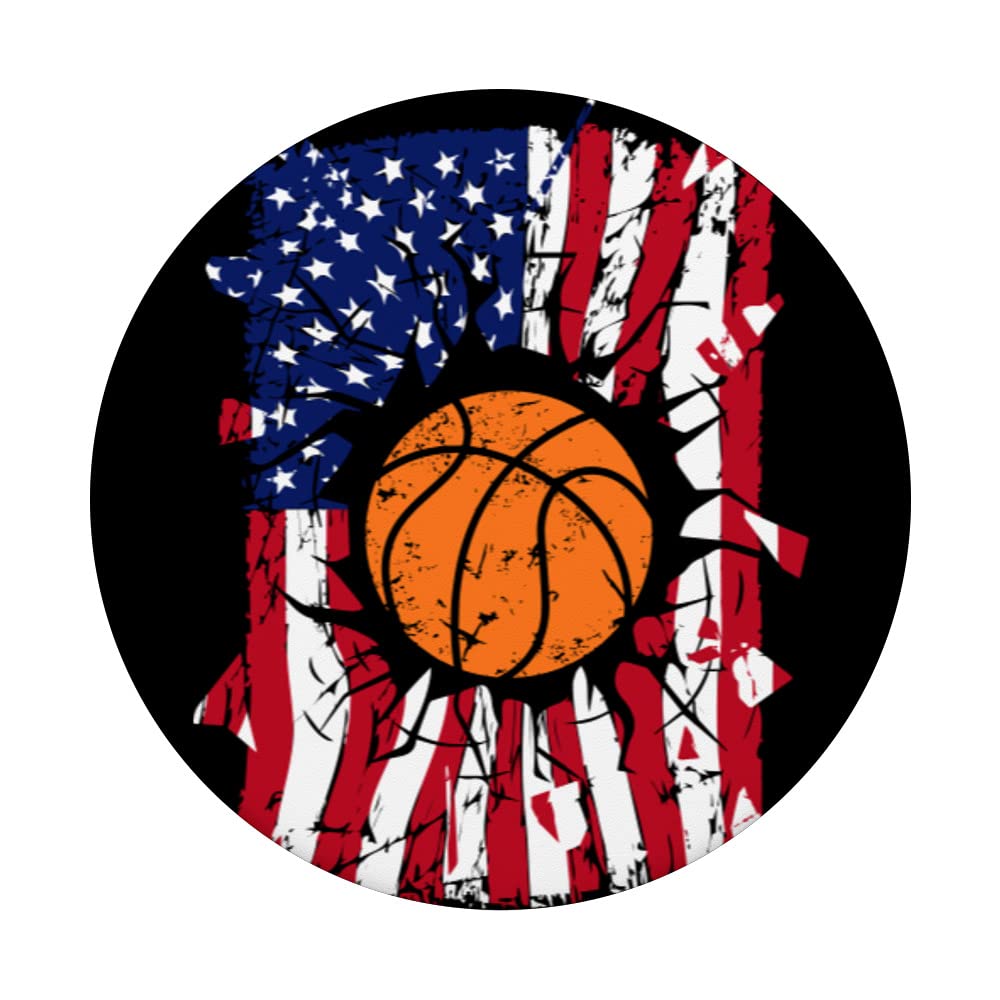 American Flag Basketball