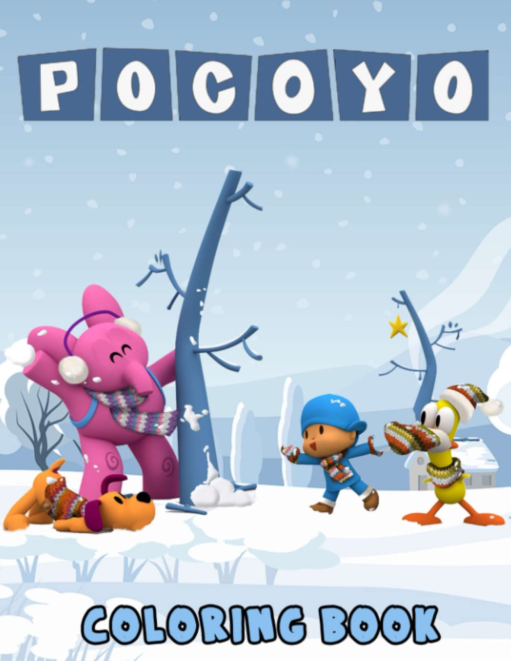 Pocoyo Coloring Book Great Coloring Book With Jumbo Giant Coloring ...