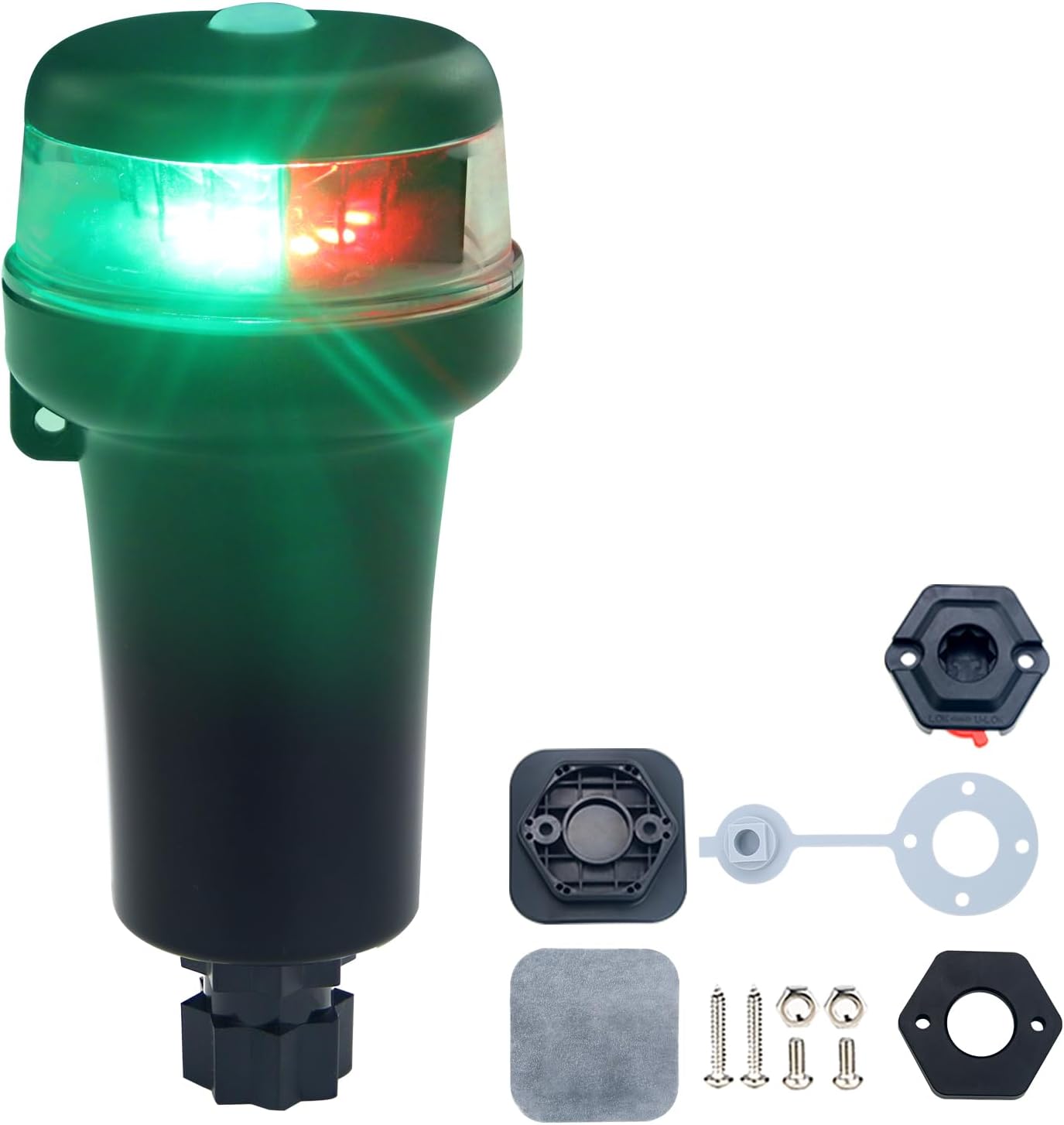 Amazon.com: Attwood 14180-7 Portable LED Navigation Light Kit : Sports ...