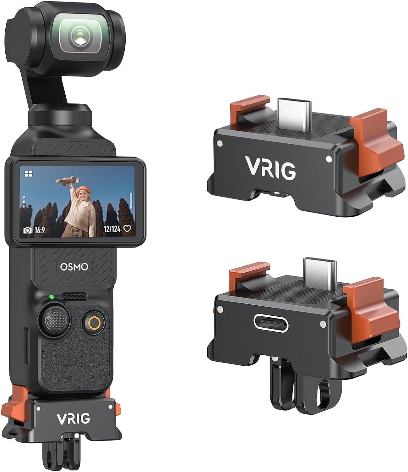 Amazon.com: VRIG Quick Release Charging Adapter Base for DJI Osmo ...