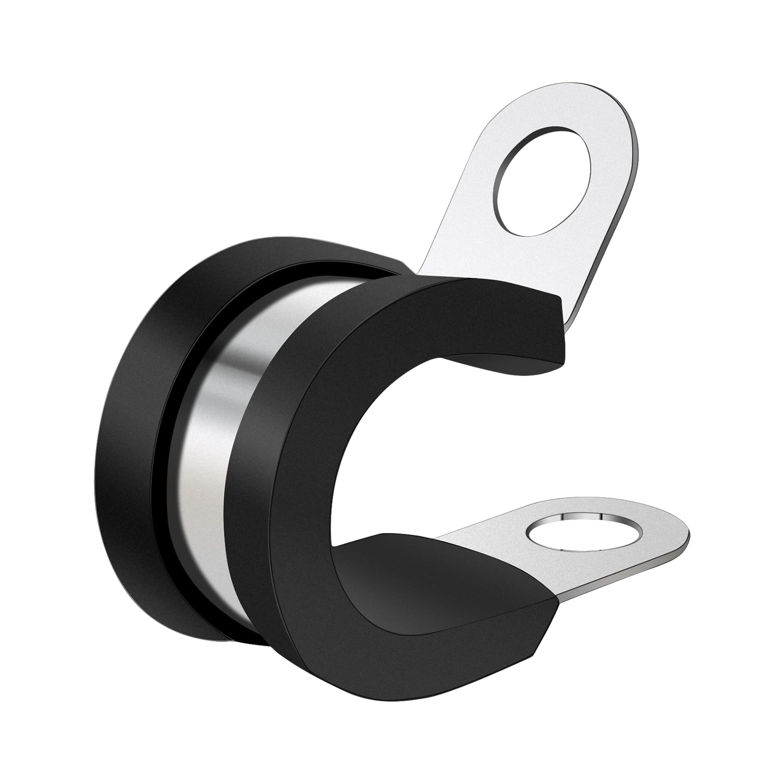 Snapklik.com : 25pcs 1/2 Inch Cable Clamps With, 304 Stainless Steel ...