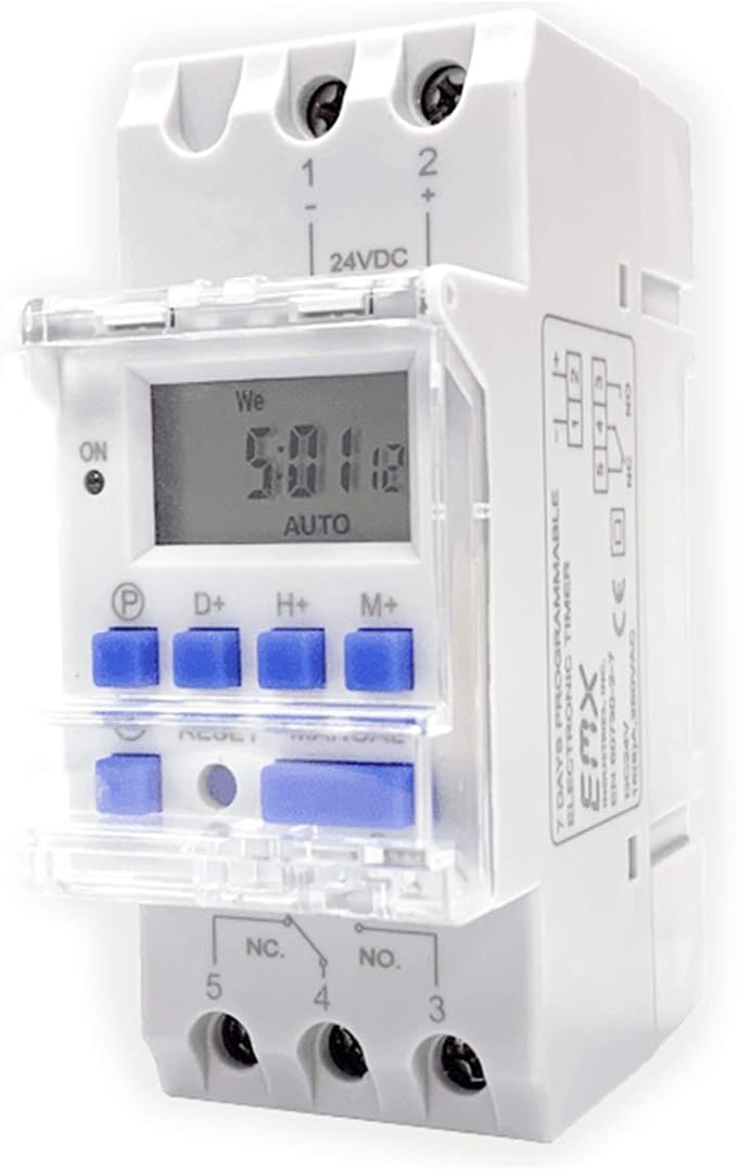 EMX 24 - 7 Day Timer Gate Timer Programmable Electronic Timer will ...