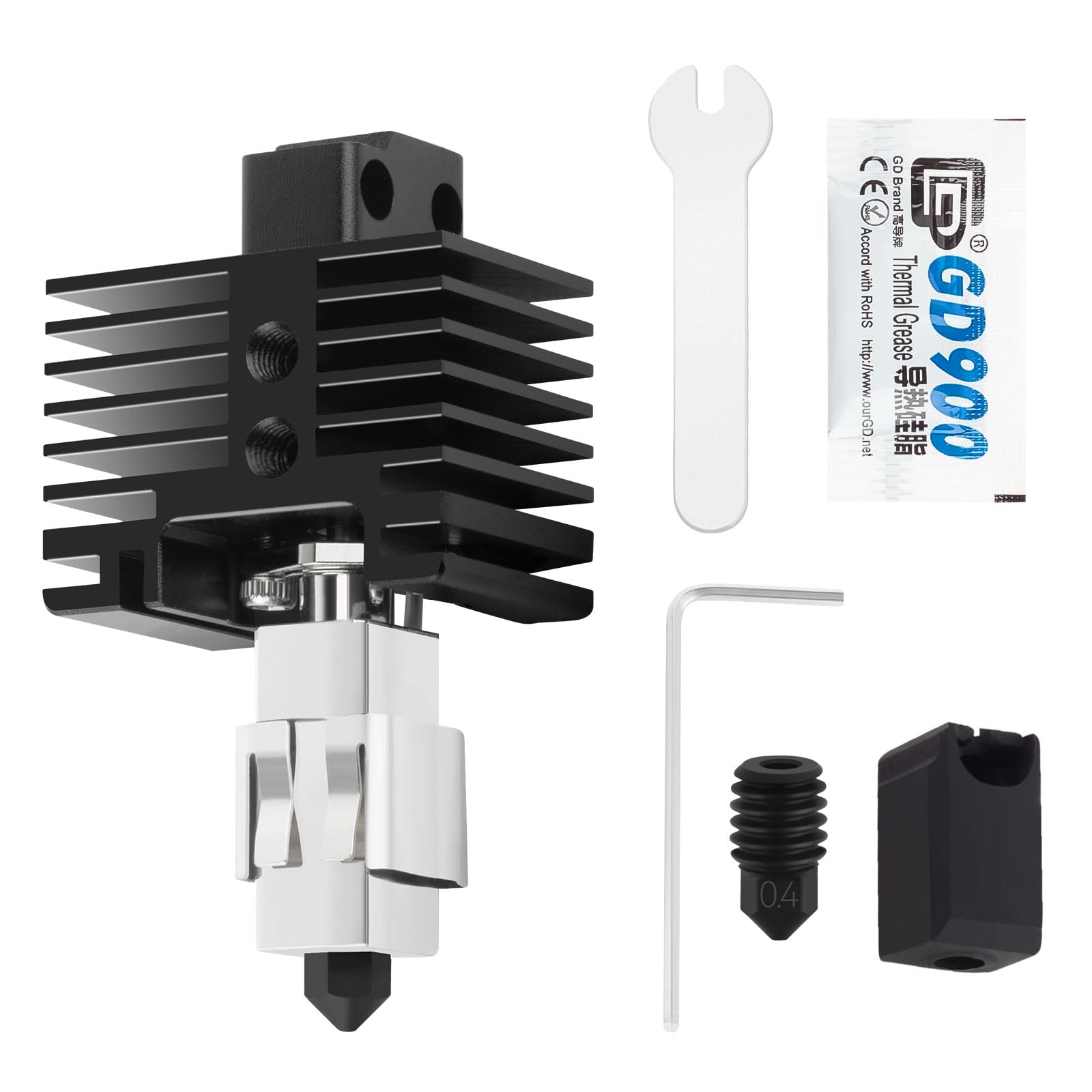 Upgraded TZ2.0 Version High Flow and High Temp Hotend with Hardened ...