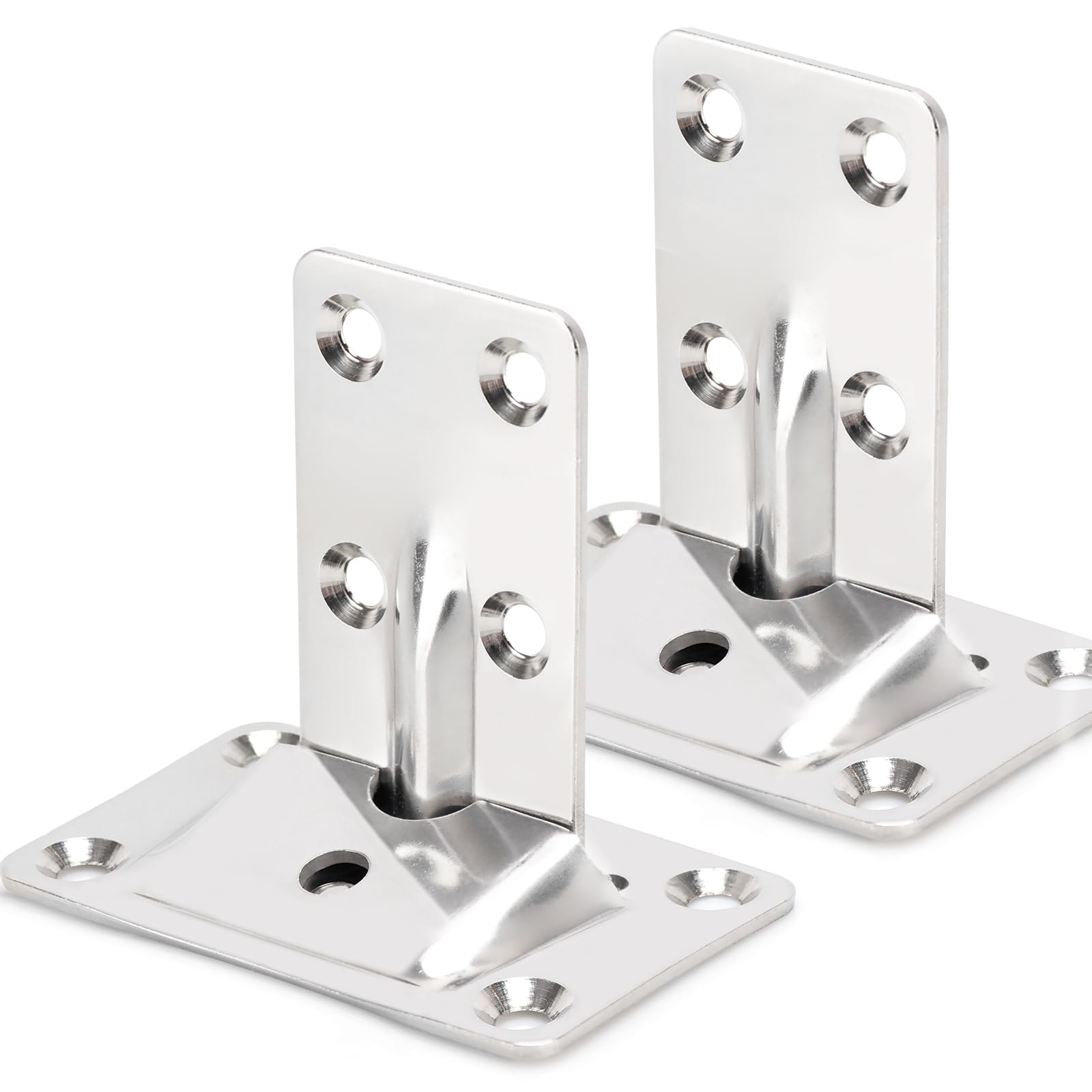 Amazon.com: 2 Sets Stainless Steel Removable Table Bracket, Strong ...