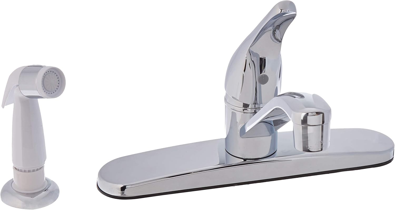 Boston Harbor FS610046CP Faucet Kitchen 8in Lever Chrm, 8" - Amazon.com