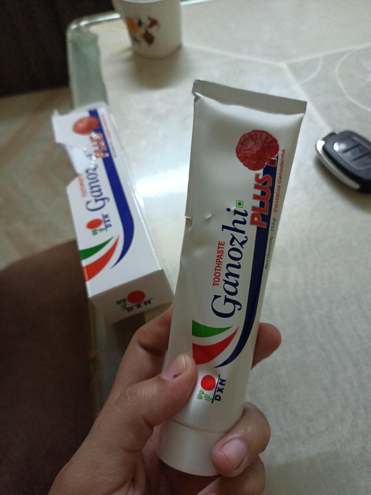 Buy DXN Ganozhi Plus Toothpaste with Ganoderma Extract, 1 Box (150 g ...