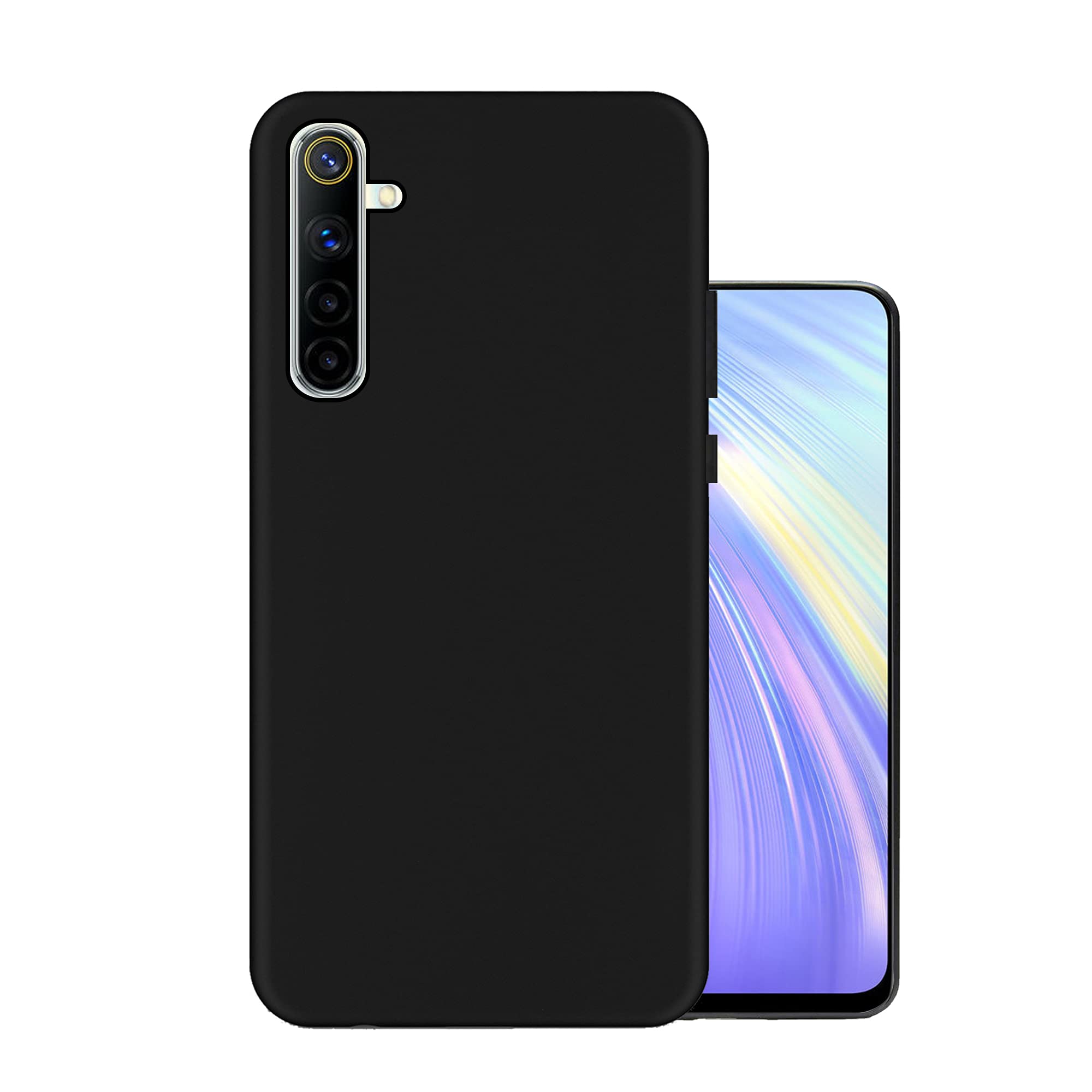 HELLO ZONE Exclusive Matte Finish Soft Back Case Cover for Realme 6 ...