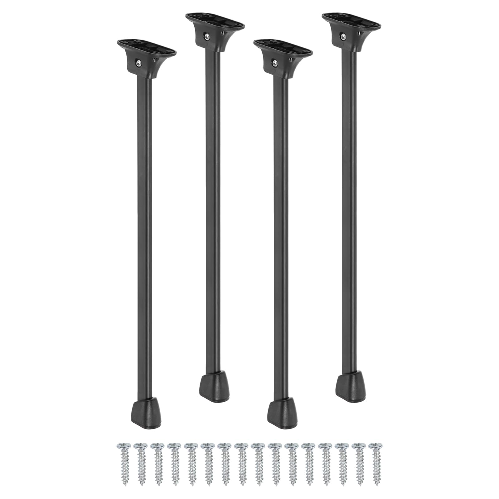 Amazon.com: uxcell Folding Table Legs, 4pcs 40cm(15.7") Metal Foldable ...