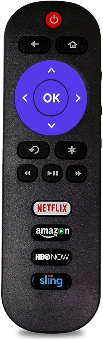 Amazon.com: Replaced Hitachi Roku TV Remote Control for All Hitachi ...