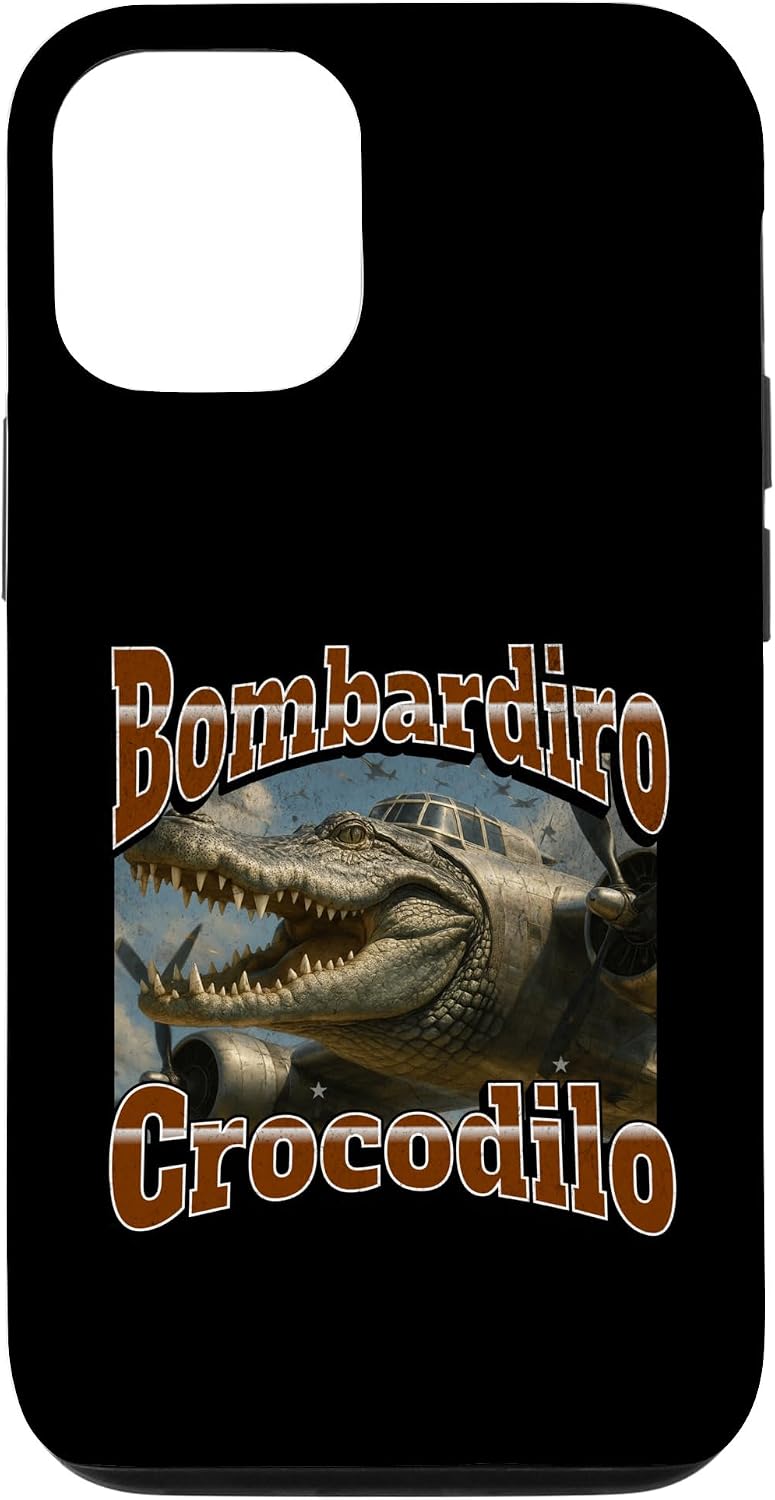Amazon.com: Bombadiro Crocodilo Funny Italian Brainrot Meme Graphic ...