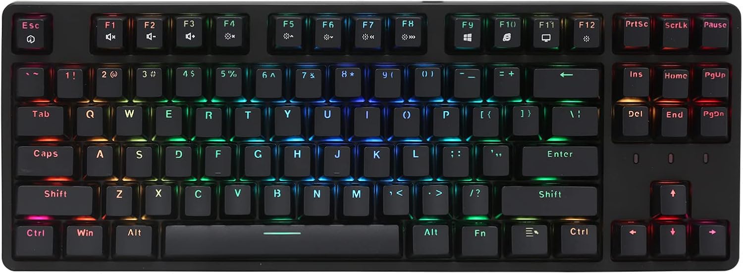 IROK FE87 Mechanical Keyboard, Hot Swappable RGB Gaming Keyboard, N Key ...