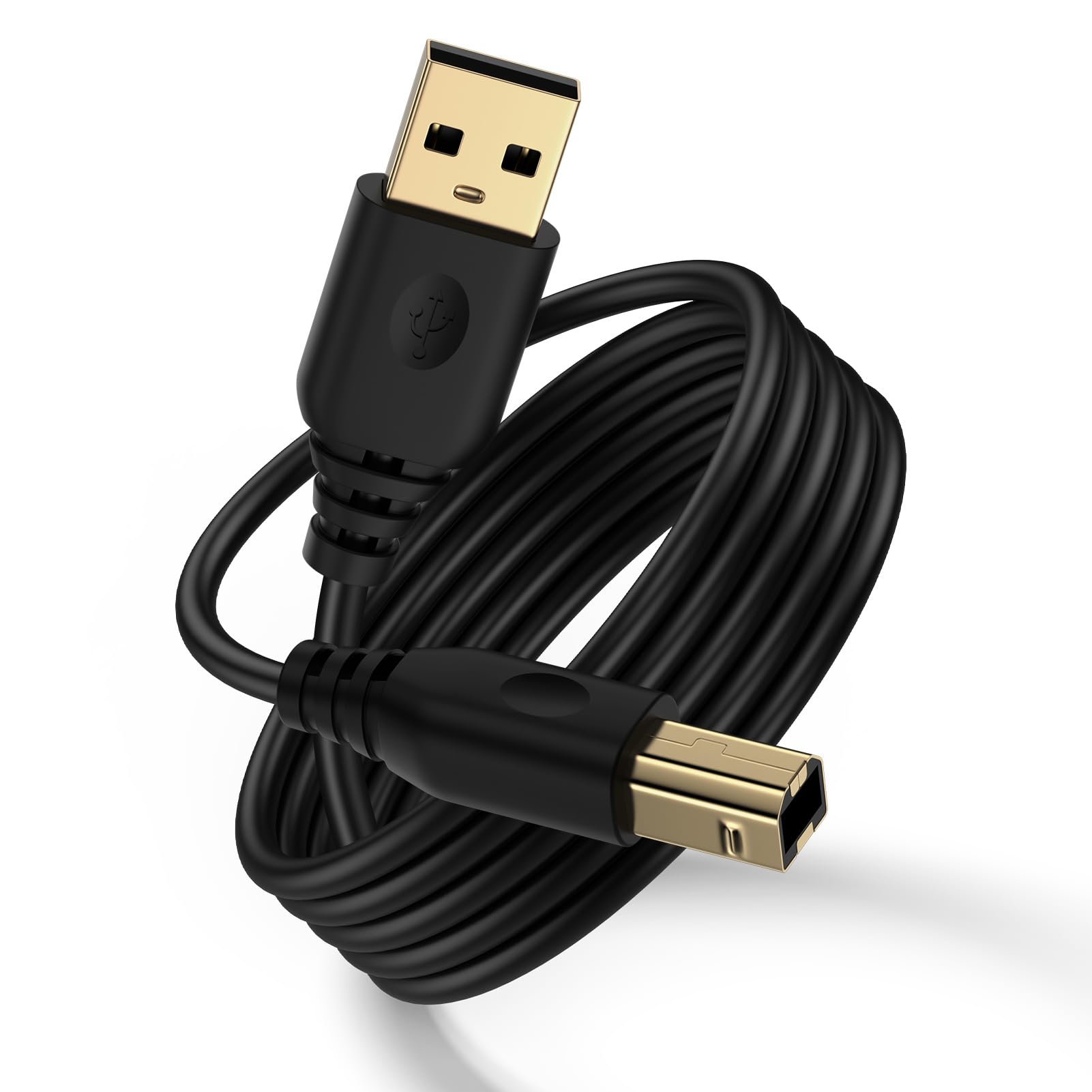Amazon.com: USB Printer Cable 10FT USB A to USB B 2.0 Cable High Speed ...