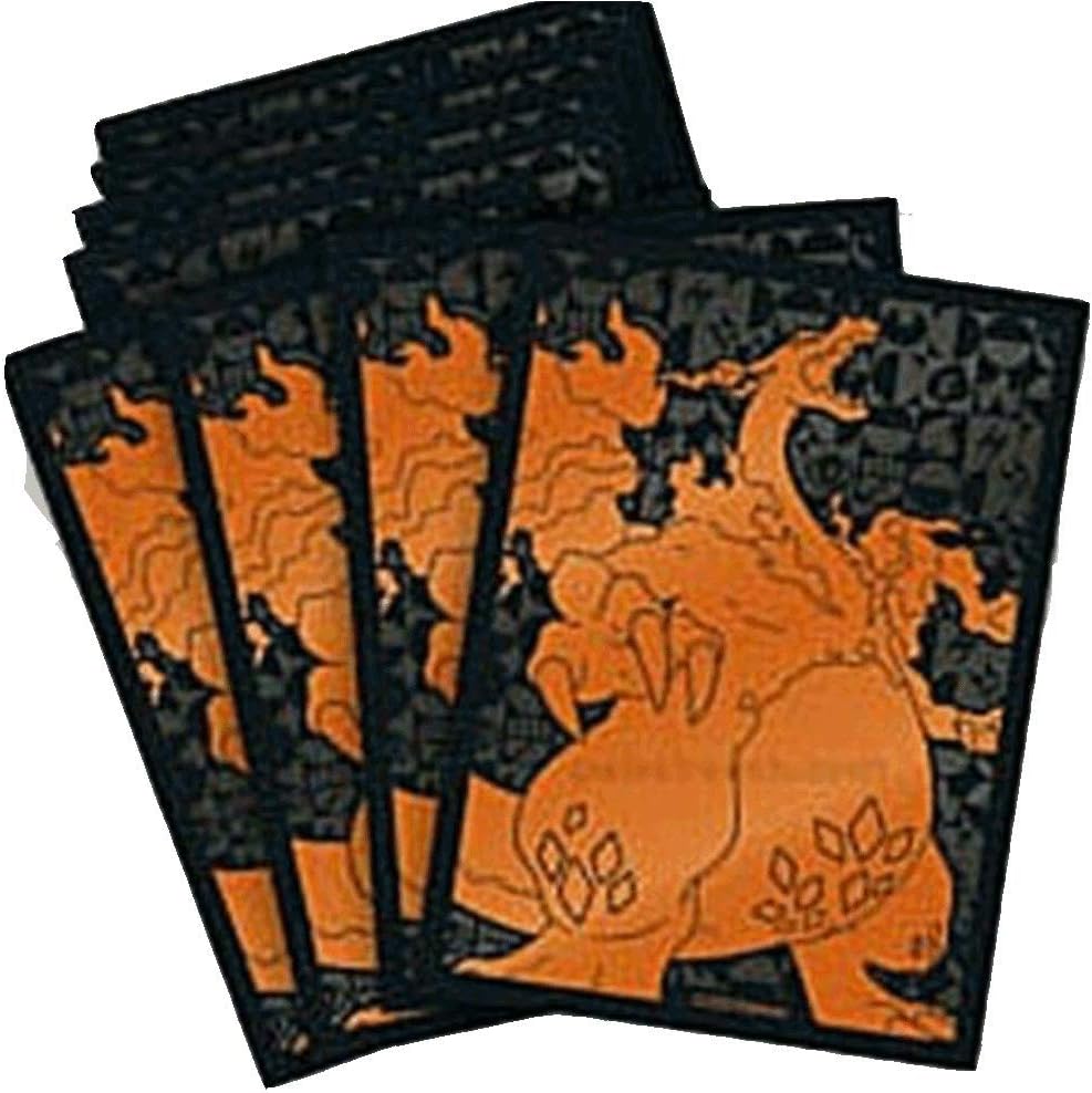 Amazon.com: Pokemon - Charizard Vmax Card Sleeves - Deck Protectors ...