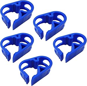 Blue Plastic Tubing Clamps 0.236-0.472 Inches Laboratory Tube Pinch ...