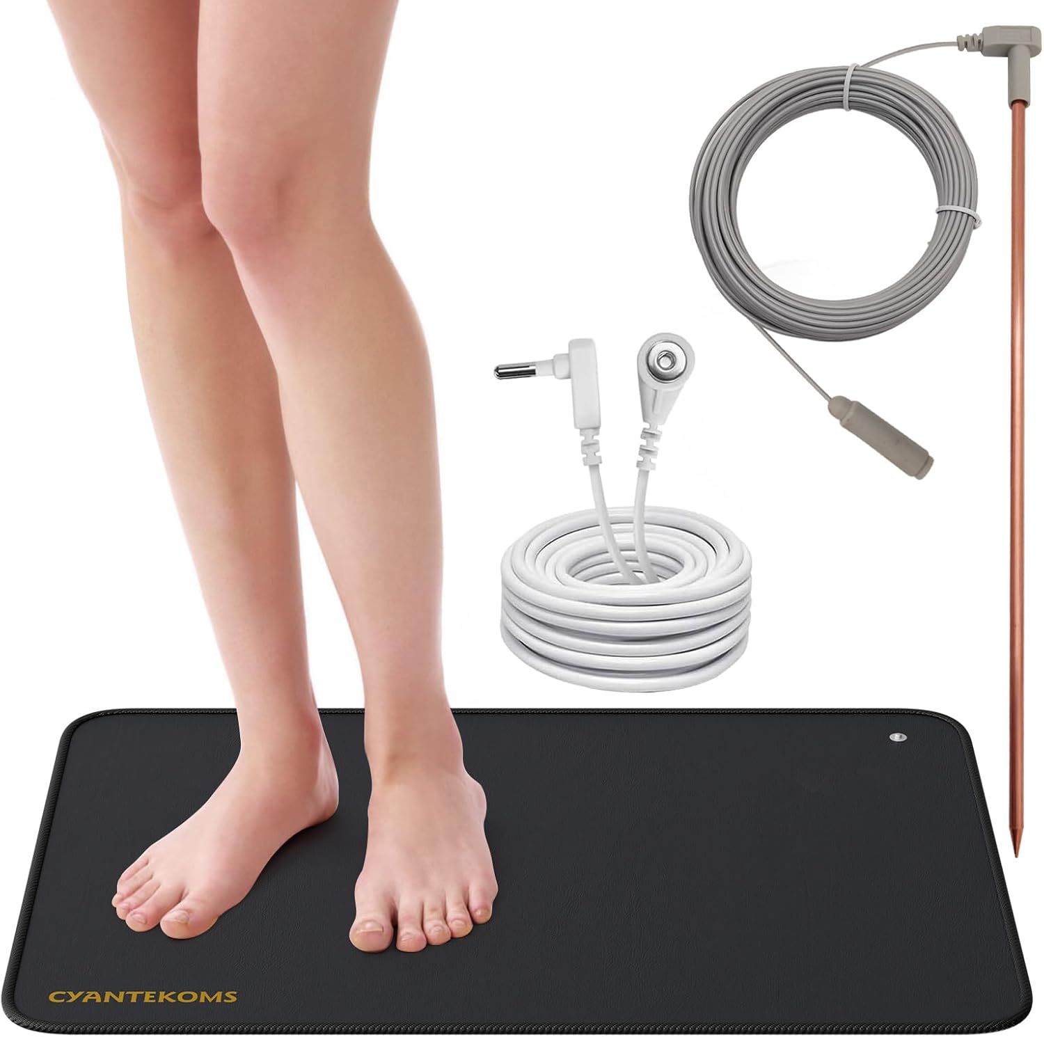 Amazon.com: Grounding Mat,with Copper Grounding Rod,Connect to Earth ...