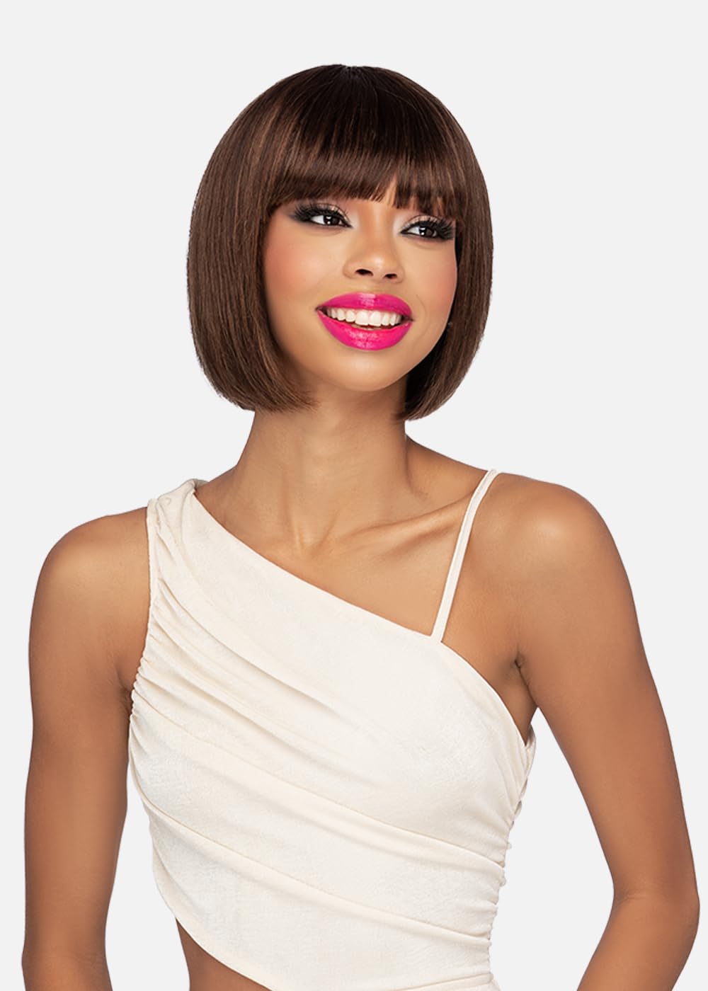 Amazon.com : Vivica A. Fox DEO, HUMAN HAIR, Pure Comfort Cap Wig, Color ...