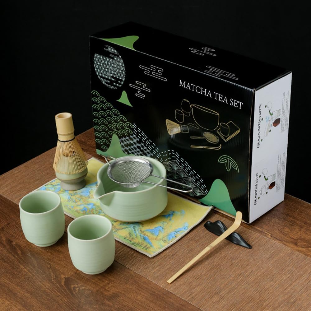 Kit de Té Matcha Batidor Tradicional Juego Completo de Batidor Té Verde ...
