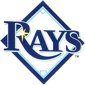 Amazon.com : Rico Tampa Bay Rays Window Cling Decal, Navy, One Size ...