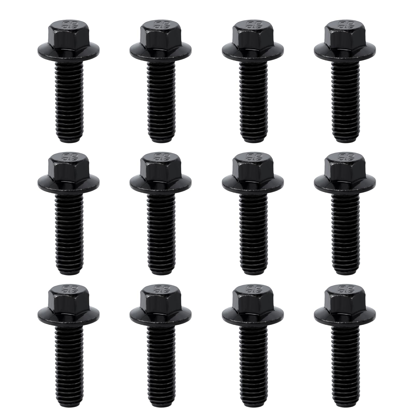 Amazon.com: CHENACC 12PCS Exhaust Manifold Bolts, Ls Header Bolts ...