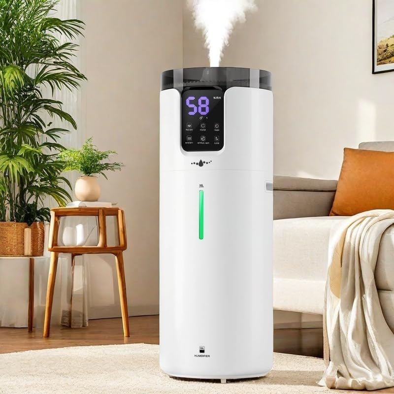 Amazon.com: Humidifier Large Room Home Bedroom 2000 sq.ft.16L/4.2Gal ...