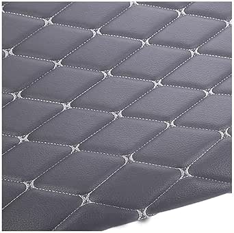Amazon.com: Diamond Quilted Foam Faux Leather Vinyl Fabric Upgraded Non ...