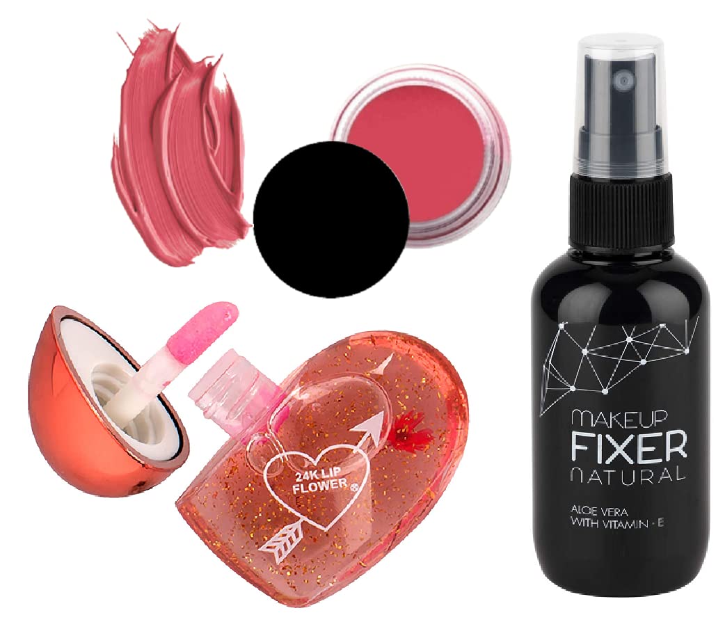 Buy Natural Lip & Cheek Tint, Blush, HEART LIP GLOSS AND MATTE FIXER ...