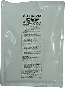 Amazon.com: Sharp MX500NV Photodeveloper, 150,000 Page-Yield, Black ...