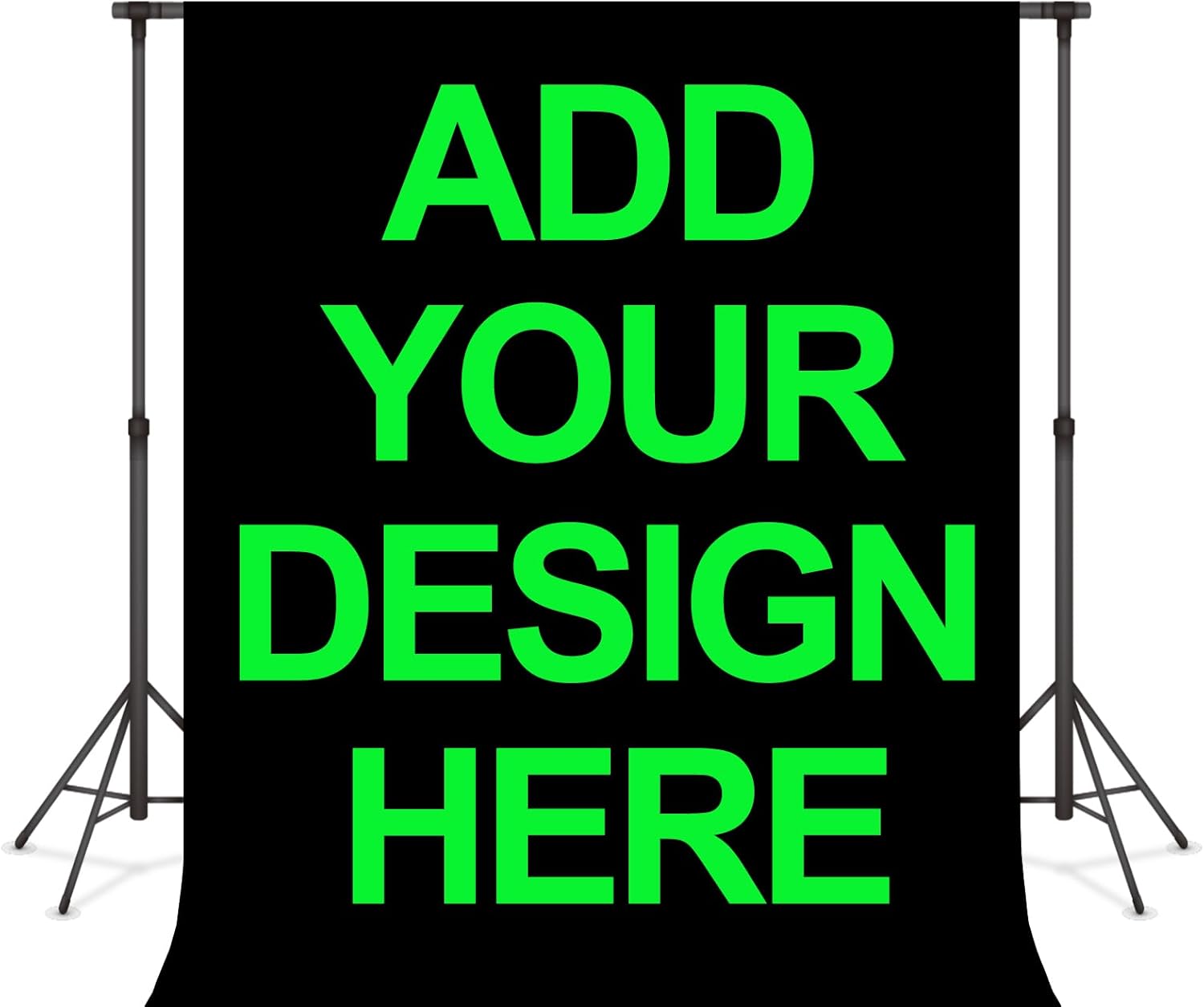 Amazon.com : CORFOTO Fabric 5x7ft Custom Backdrop Personalized Backdrop ...